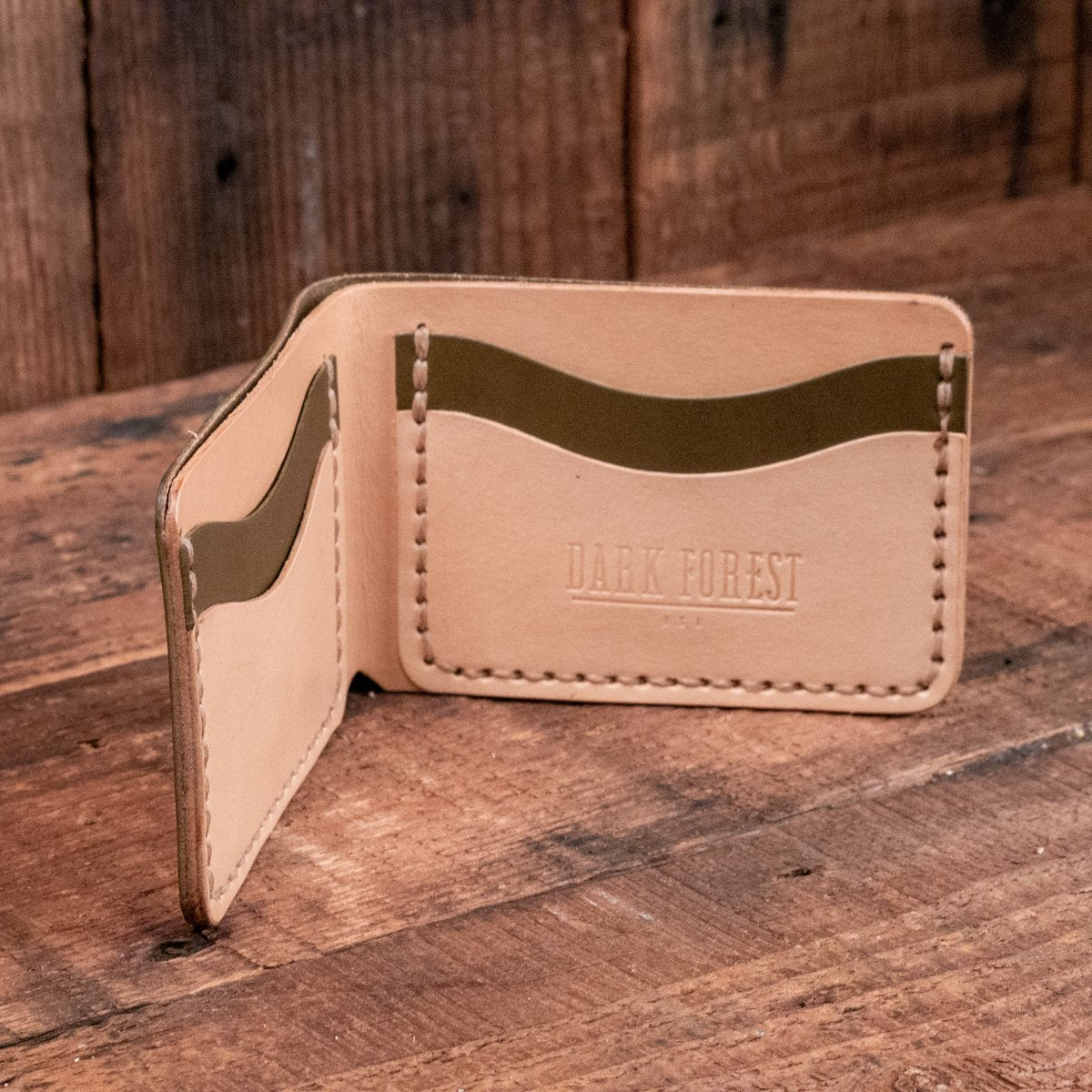 Minimalist Leather Wallets Made In The USA – Dark Forest USA